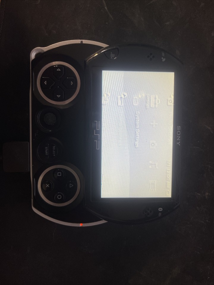 Sony PSP Go N1001 16GB Handheld System - Black, cleaned, tested and ...