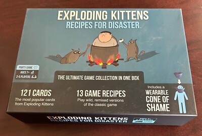 Exploding Kittens Recipes for Disaster | eBay