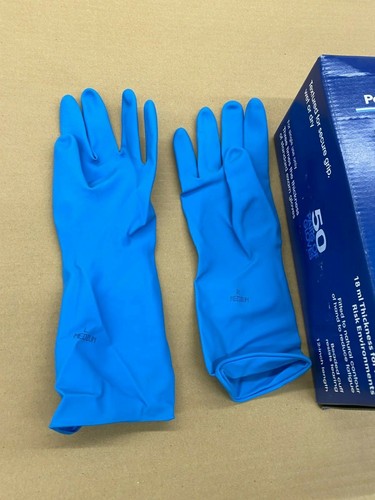 Tidi Shield Powder Free 18 ml Latex Specialty Gloves Medium - 50 Pairs ...
