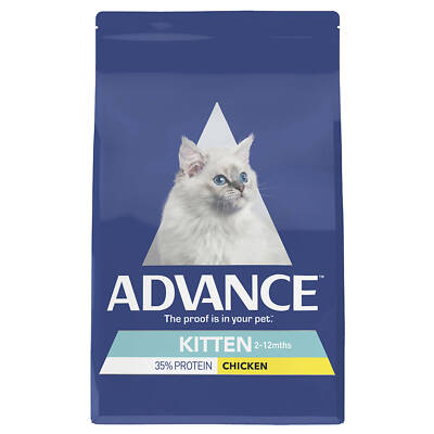 Advance Kitten Food Growth Chicken 6kg Premium Pet Food Nutrition ...