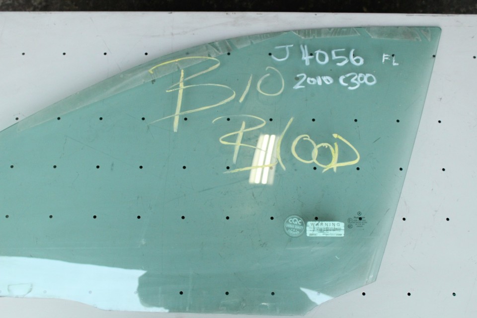 2008-2011 MERCEDES W204 C300 FRONT DRIVER LEFT DOOR WINDOW GLASS J4056 ...