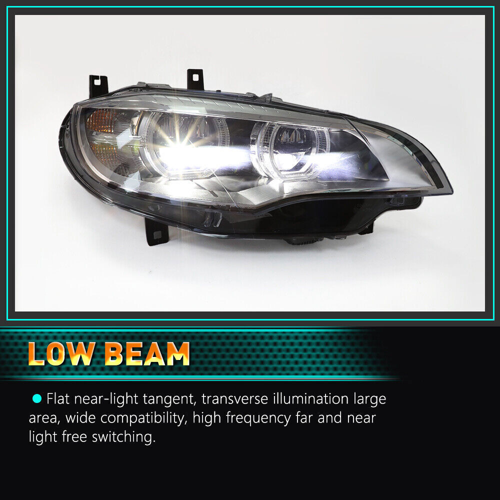 For 2008-2013 BMW X5 E70 X6 E71 Xenon Adaptive w/AFS LED Headlights ...