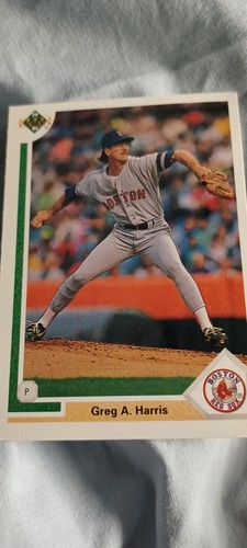 1991 Upper Deck Greg A. Harris Boston Red Sox #509 | eBay