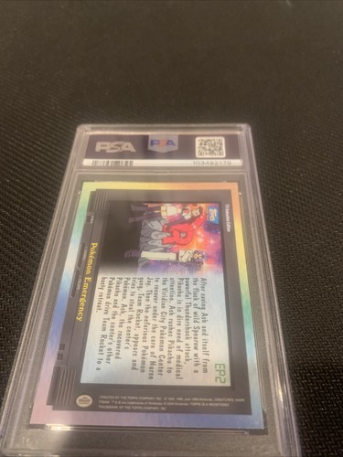 2000 TOPPS POKEMON TV ANIMATION SER 2 EPISODE CARDS #EP2 POKEMON ...