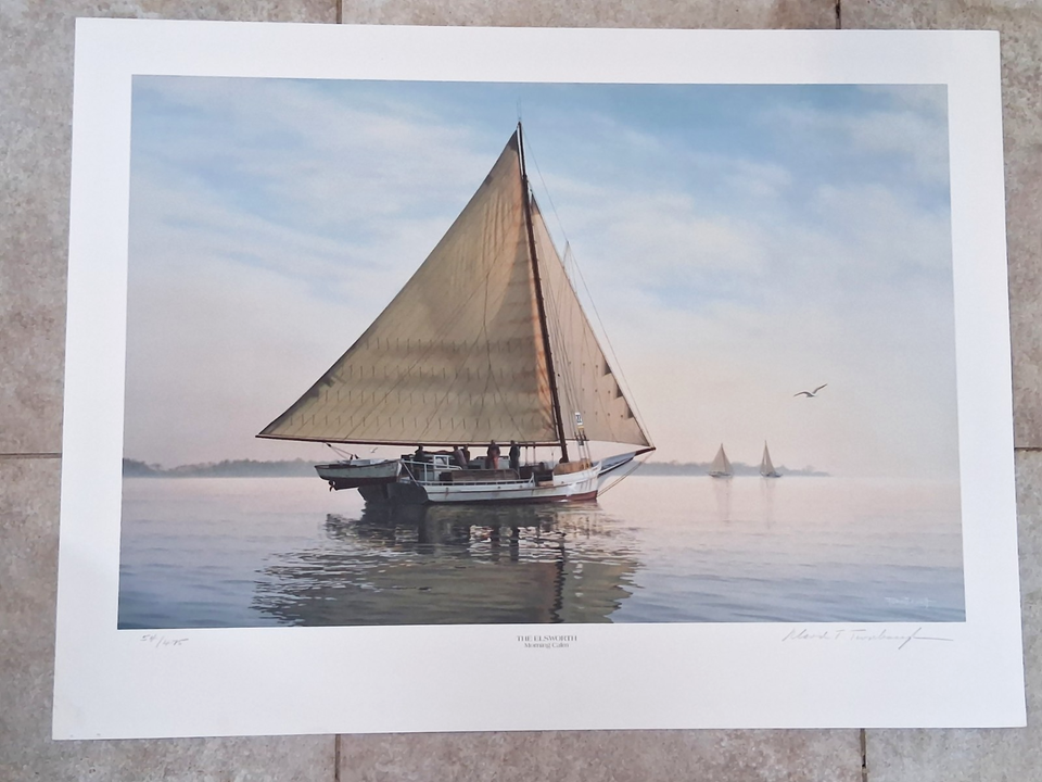 David Turnbaugh The Elsworth Print Lithograph Artist Signed & Numbered ...