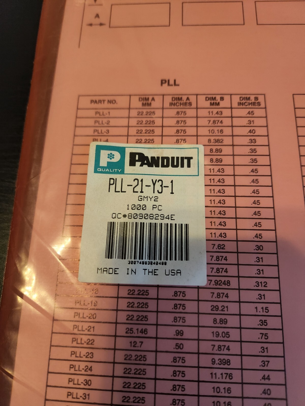 Panduit PLL-21-Y3-1 Laser Printer Labels, Polyester | eBay
