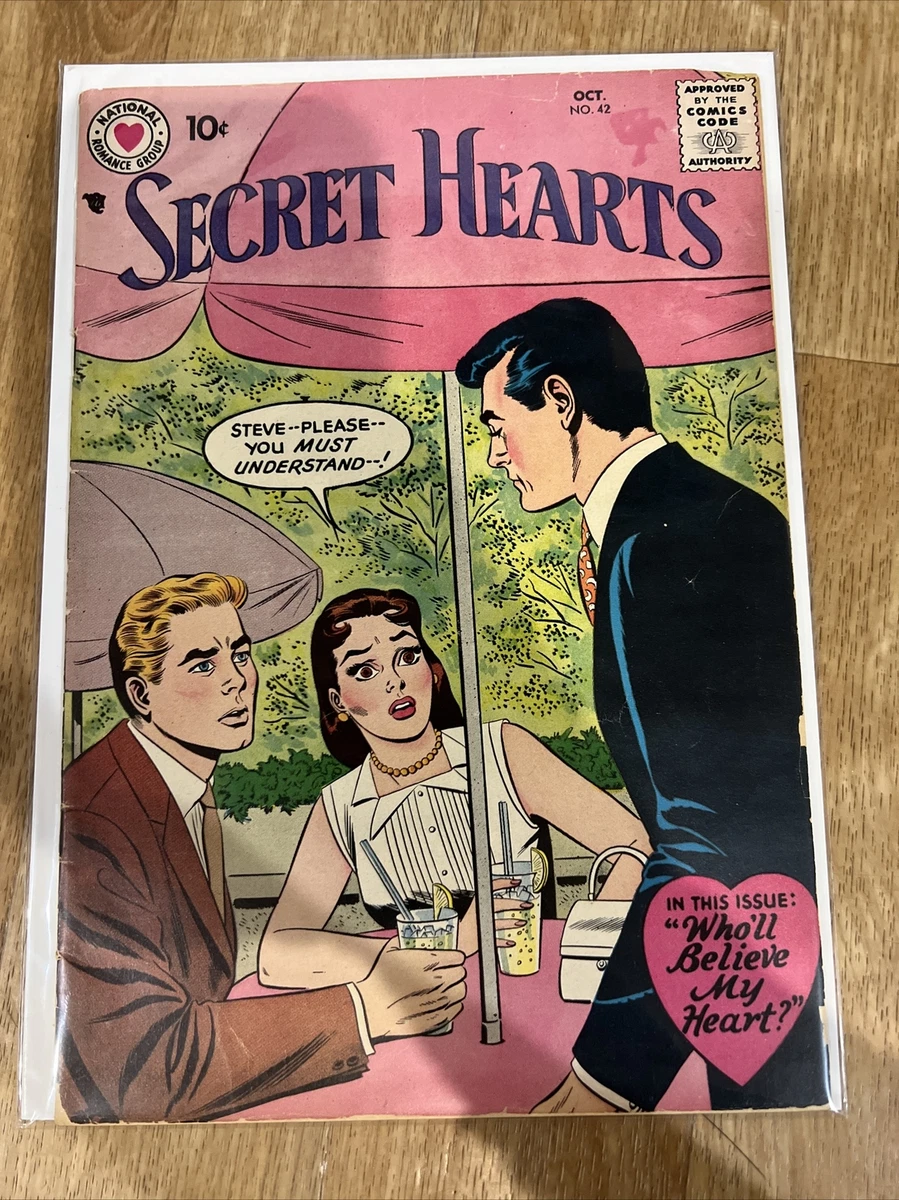 Vintage Romance Comic Art