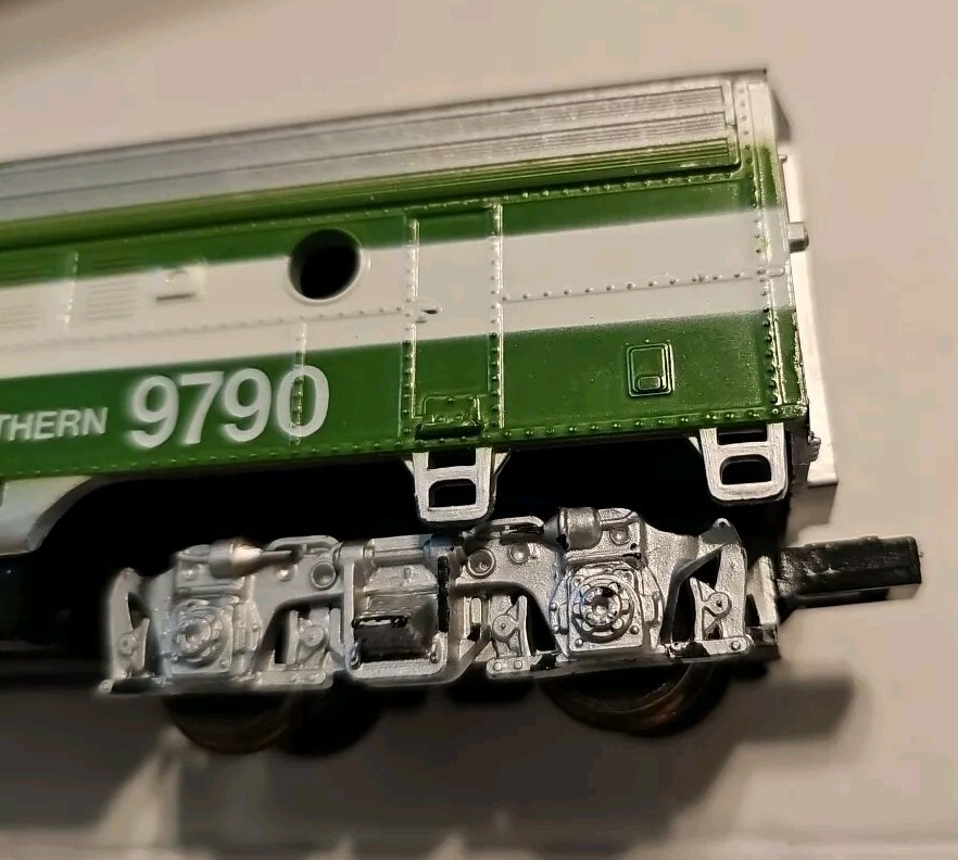 Burlington Northern 9700 F7A Diesel Locomotive Engine Life Like HO ...