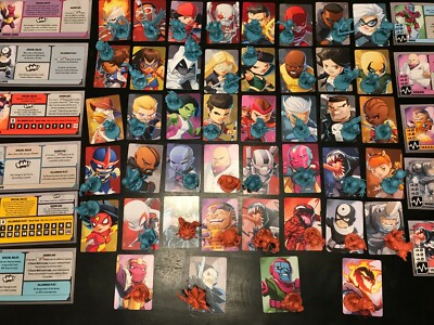 Marvel United - Kickstarter Pledge Exclusives Mini & Cards CMON OOP ...