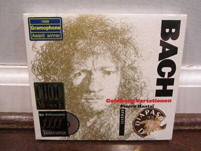 BACH: Goldberg Variations BWV 988 (CD, Opus 111) Pierre Hantai SEALED ...