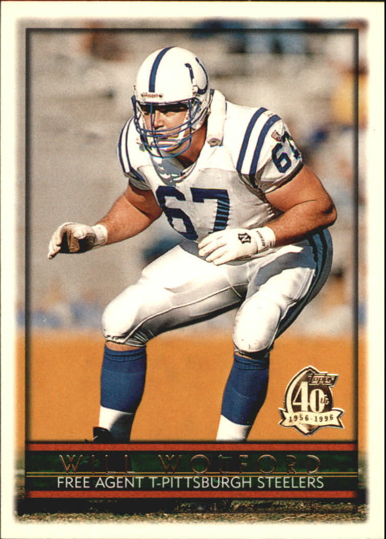 1996 Topps Football Card #143 Will Wolford | eBay