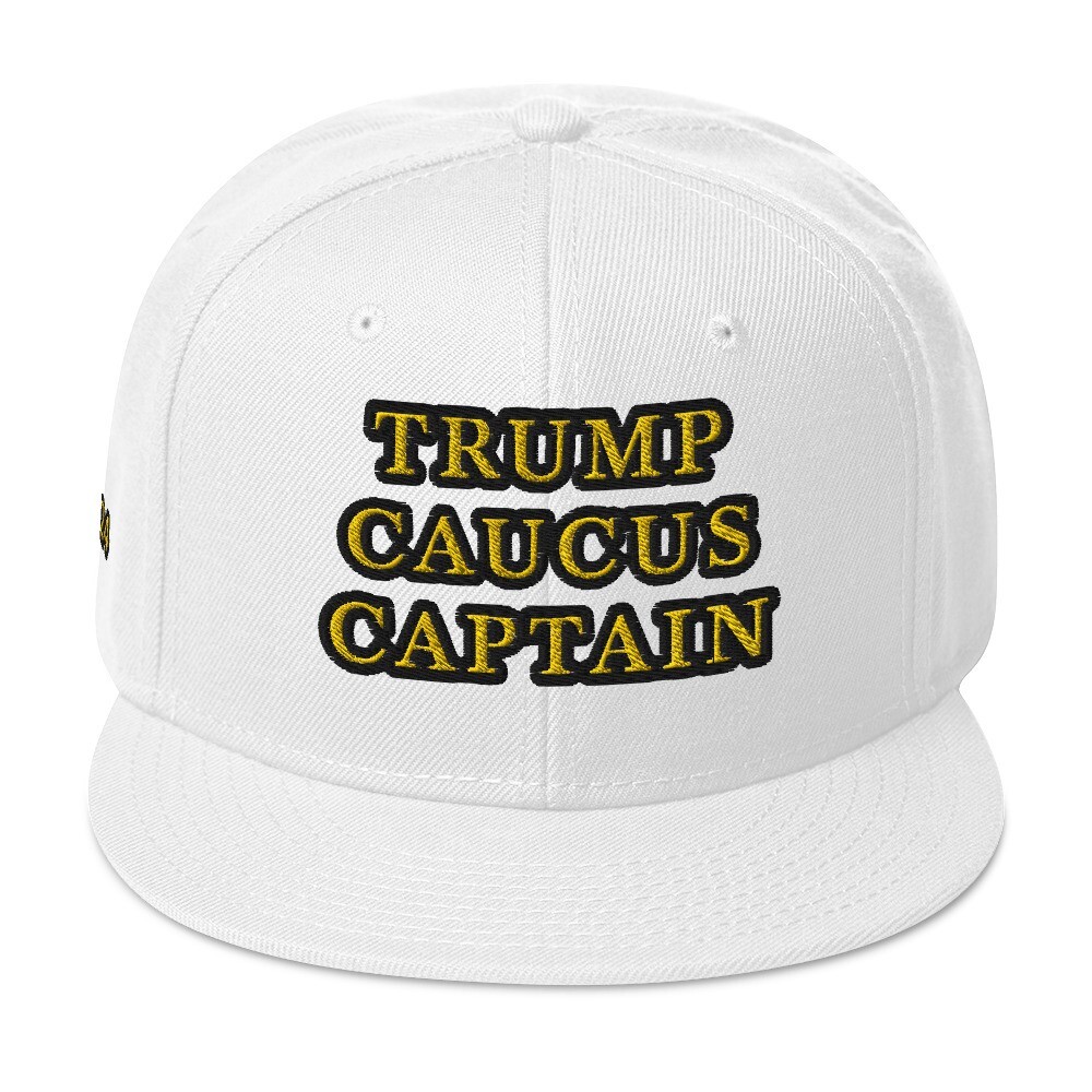 Trump 2024 Caucus Captain Hat, Snapback | eBay