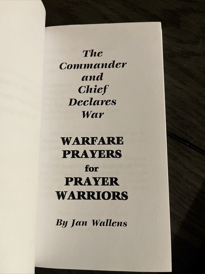 The Commander and Chief Declares War: Warfare Prayers for Prayer ...