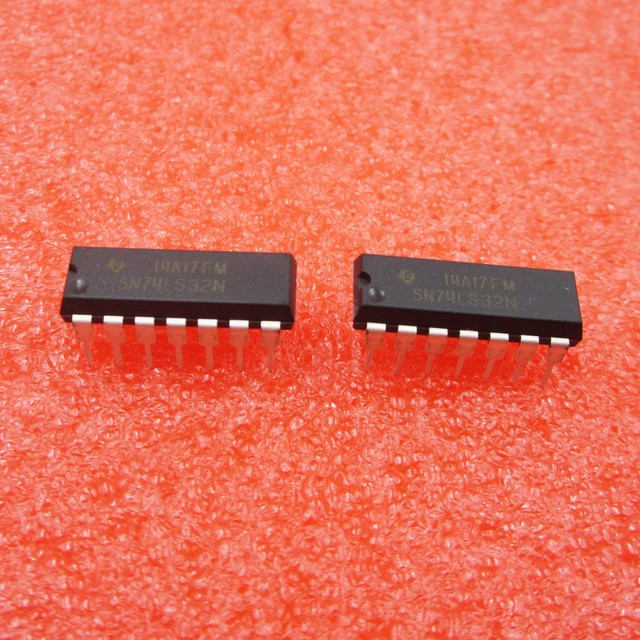 20Pcs 74LS32 7432 SN74LS32N IC Quad 2-Input Positive OR Gate DIP-14 New ...