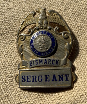 Vintage Hat Badge , Bismarck ND | eBay