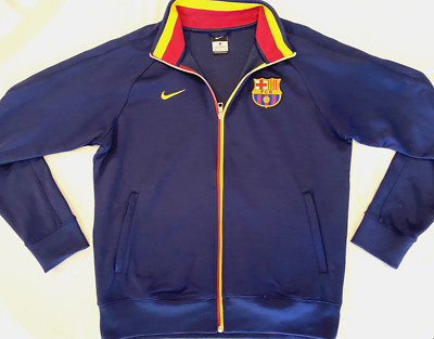 Men's Nike European FC Barcelona Training Track Jacket - Medium - Same ...