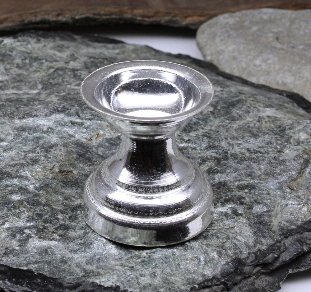 Argent Deepak Chandi Diya Puja Article pour Quotidien Utilisation Usage ...