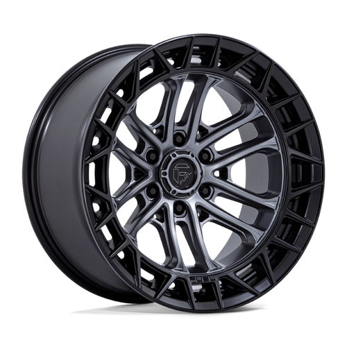 FUEL CELSIUS MATTE GUNMETAL W/ BLACK LIP RIMS OFF ROAD FIT CHEVY 1500 ...
