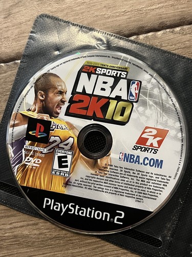 NBA 2K10 (Sony PlayStation 2, 2009) DISC ONLY 710425376412| eBay