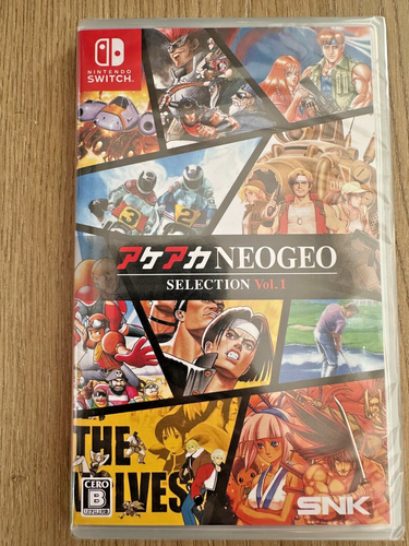 ACA NEOGEO Selection Vol. 1 Switch Nintendo 10 Games Japan Ver w Eng New Sealed | eBay