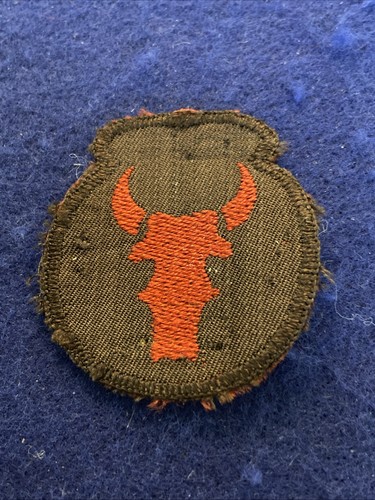 Original WWII US Army 34th Infantry Division Patch- Woven Italian-made - No Glow | eBay