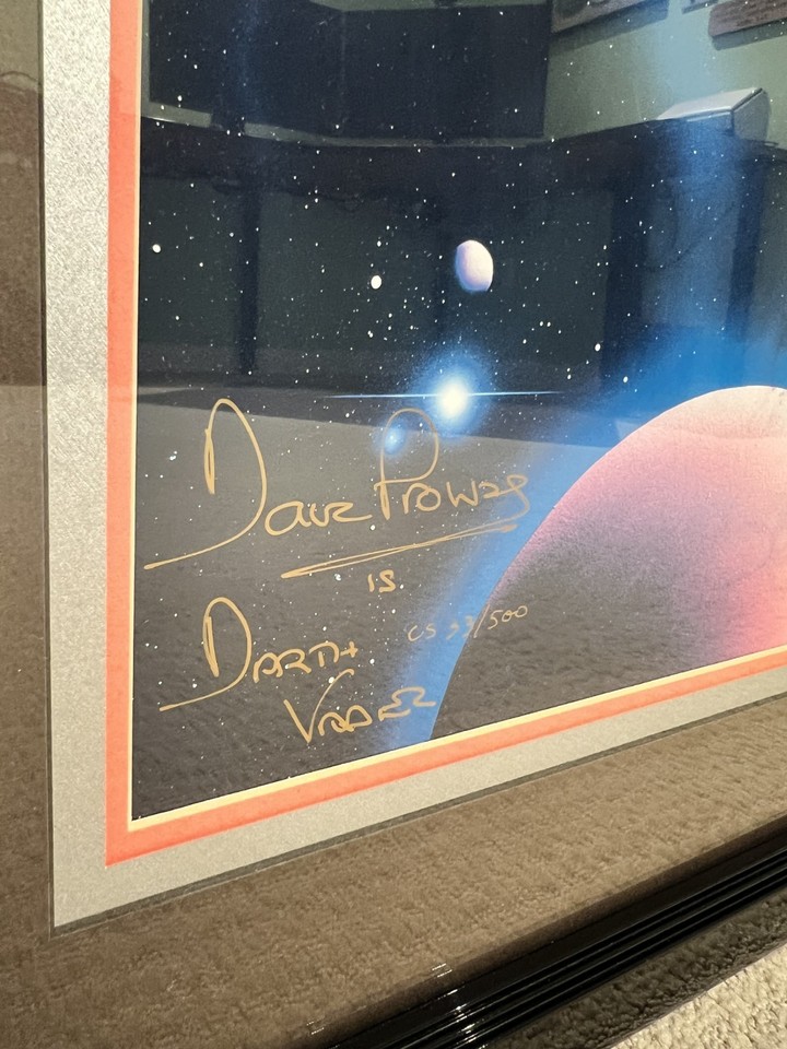 MICHAEL DAVID WARD 'GATEWAY" MIXED MEDIA PRINT RARE SIGNED FRAMED PRINT ...