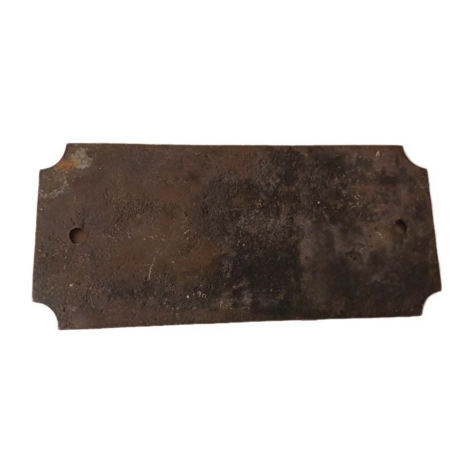 Railwayana Brass Makers Plate Murray & Paterson Limited Coatbridge 1907 ...