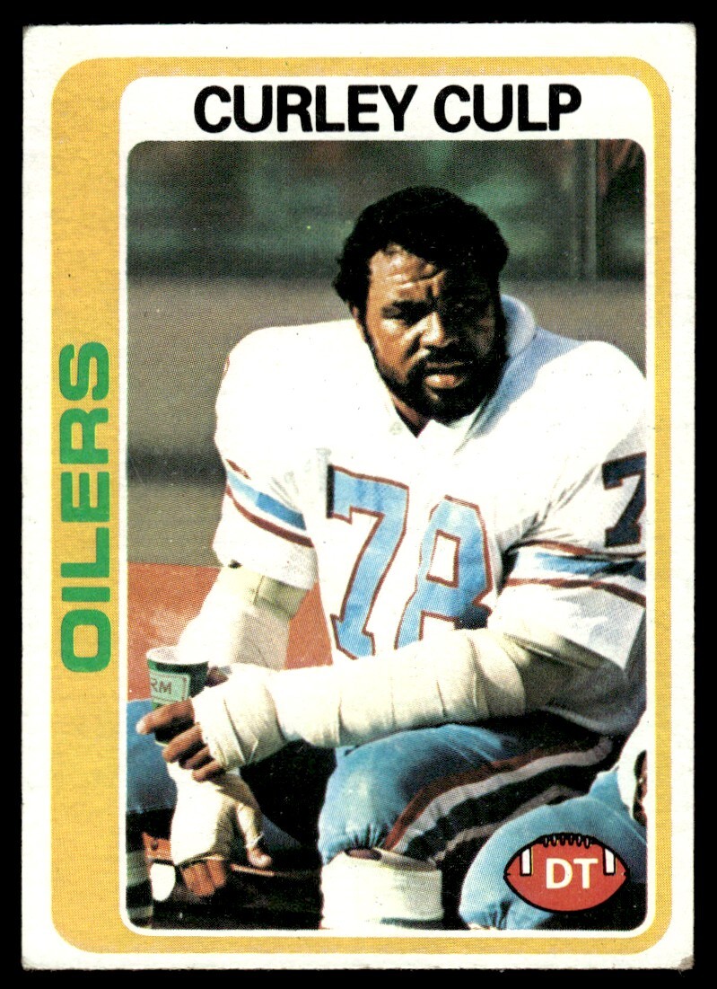 1978 Topps Football Curley Culp Houston Oilers #67 EX+ | eBay