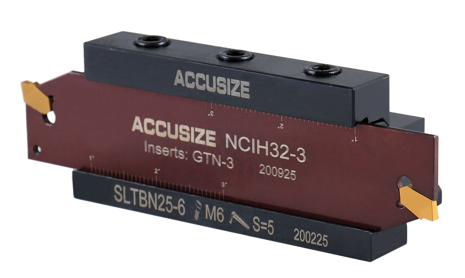 SLTBN25.4-6, NCIH 32-3 SELF-LOCK CARBIDE CUT-OFF TOOL BLOCK SET ...