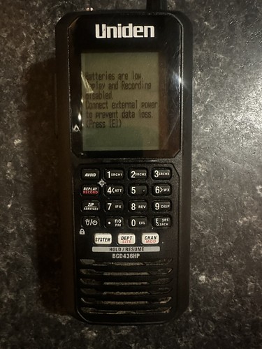 Uniden BCD436HP HomePatrol Series Digital Handheld Scanner 807032945633 ...