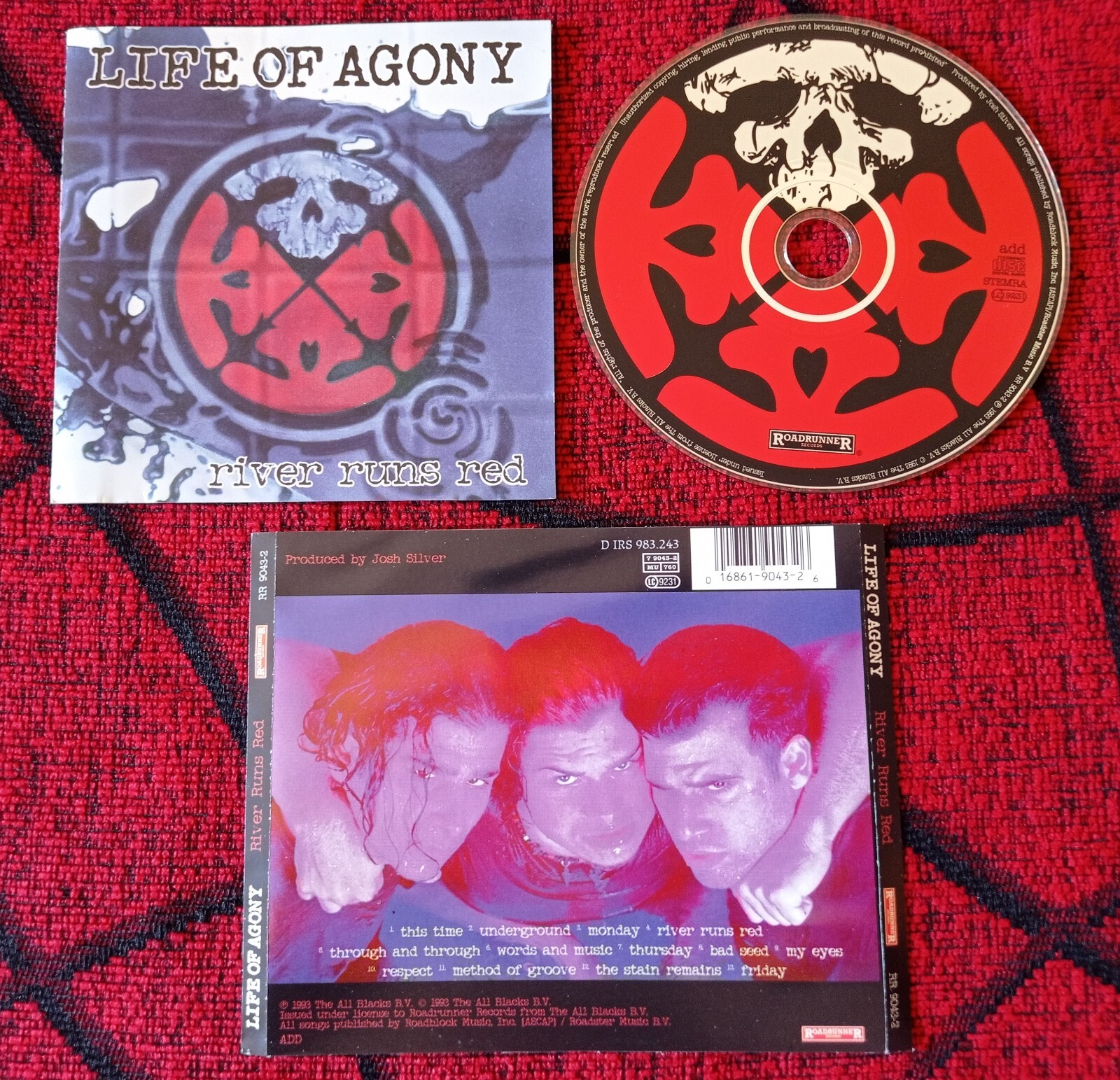 LIFE OF AGONY ** River Runs Red ** ORIGINAL 1993 USA CD | eBay