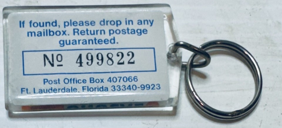 Original 1970s Unocal Union 76 Key Chain Gas Station Car ID Phillips ...