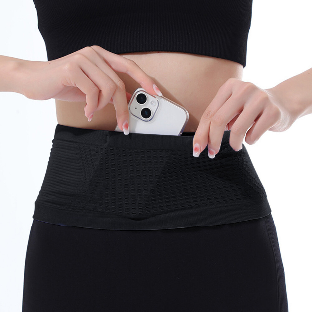 Invisible Phone Belt Bags Elastic Running Pouch for Outdoor Sport (S ...