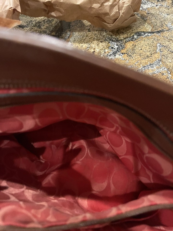 Coach Tote Bag Retired Legacy Carryall Leather Brown H05S-5138 Rare | eBay