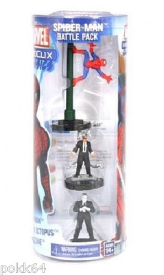 Marvel battle pack 3 figurines HeroClix Classics Spider-Man Dr. Octopus ...