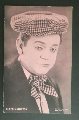 Lloyd Hamilton Silent Comic Arcade Exhibit Card | eBay