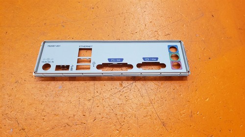 ⭐️⭐️⭐️⭐️⭐️ Desktop I/O Shield Backplate for Motherboard 782087-001 HP ...