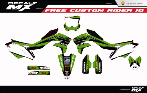 Fits Kawasaki KX450F 2016, 2017, 2018 kxf450 graphic kit decals ...