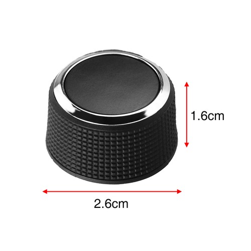 PAIR REAR RADIO CONTROL KNOBS FOR 2007-2013 CHEVROLET SUBURBAN TAHOE ...