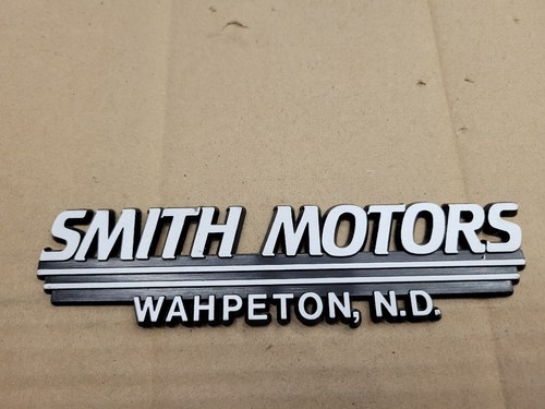 Smith Motors Chevy Buick Wahpeton North Dakota Car Dealership Emblem ...