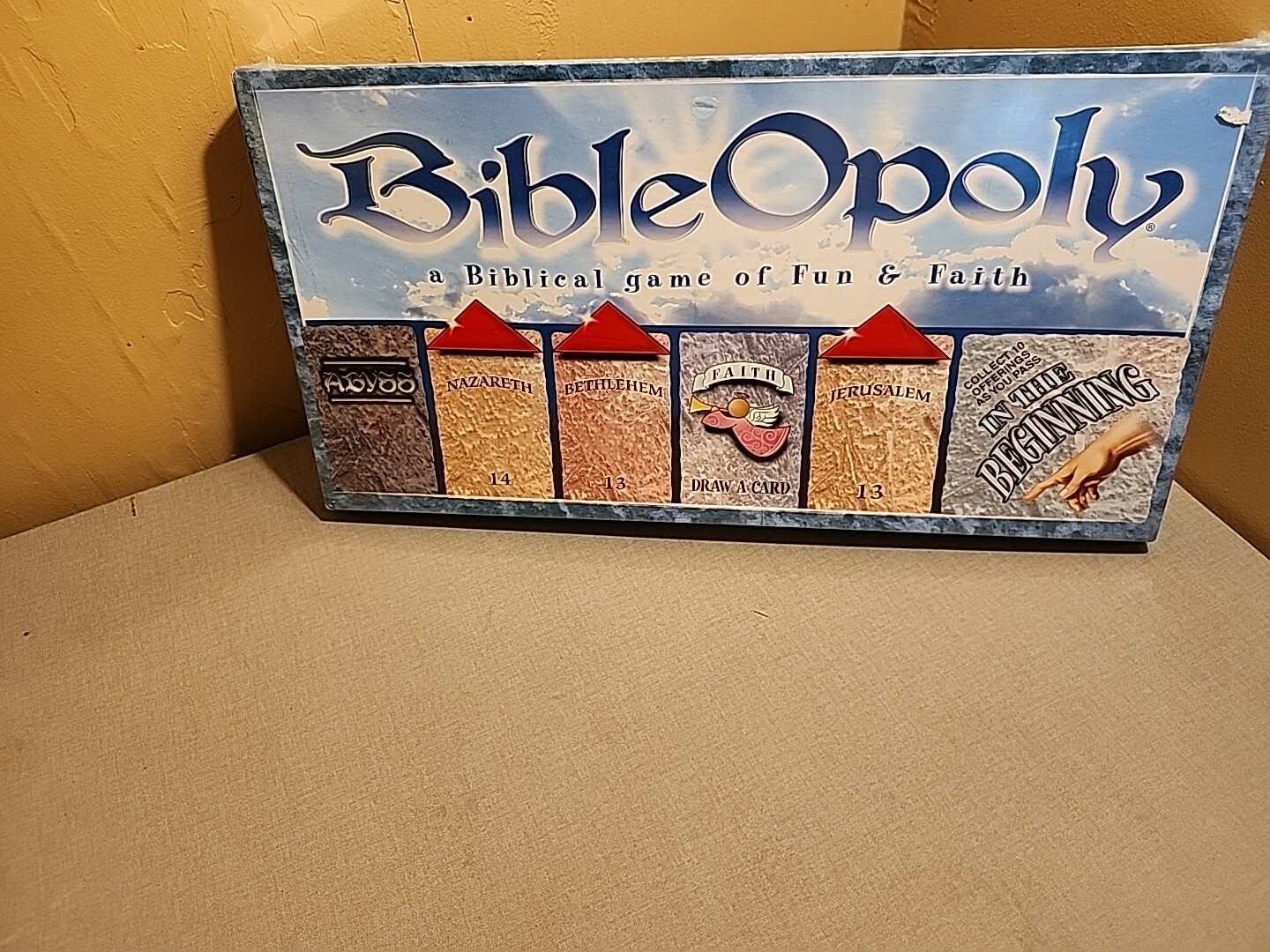 BibleOpoly Family Board Game Biblical Game of Fun And Faith **NEW ...