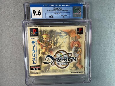 Dewprism Threads Of Fate PlayStation PS1 New Factory Sealed CGC 9.6 A+ ...