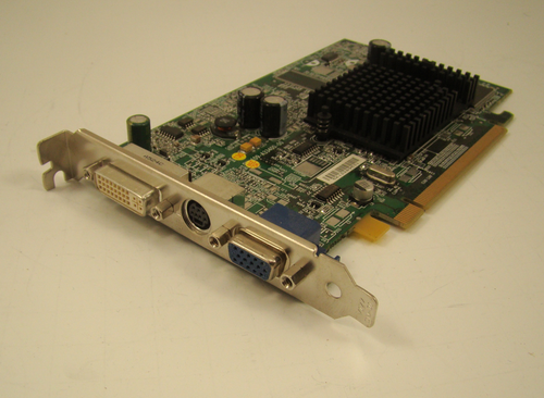 E-G012-04-2369 ATI RADEON X300 SE 128MB PCI-EXPRESSX16 DVI VGA card ...