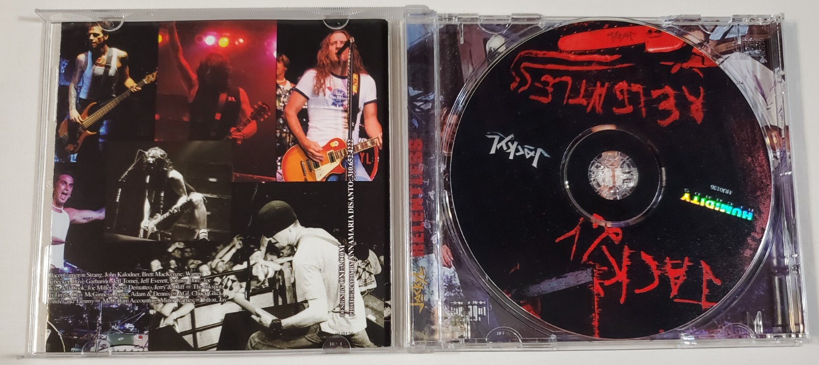 Relentless [PA] by Jackyl (CD, Oct-2002, Humidity Records) for sale ...