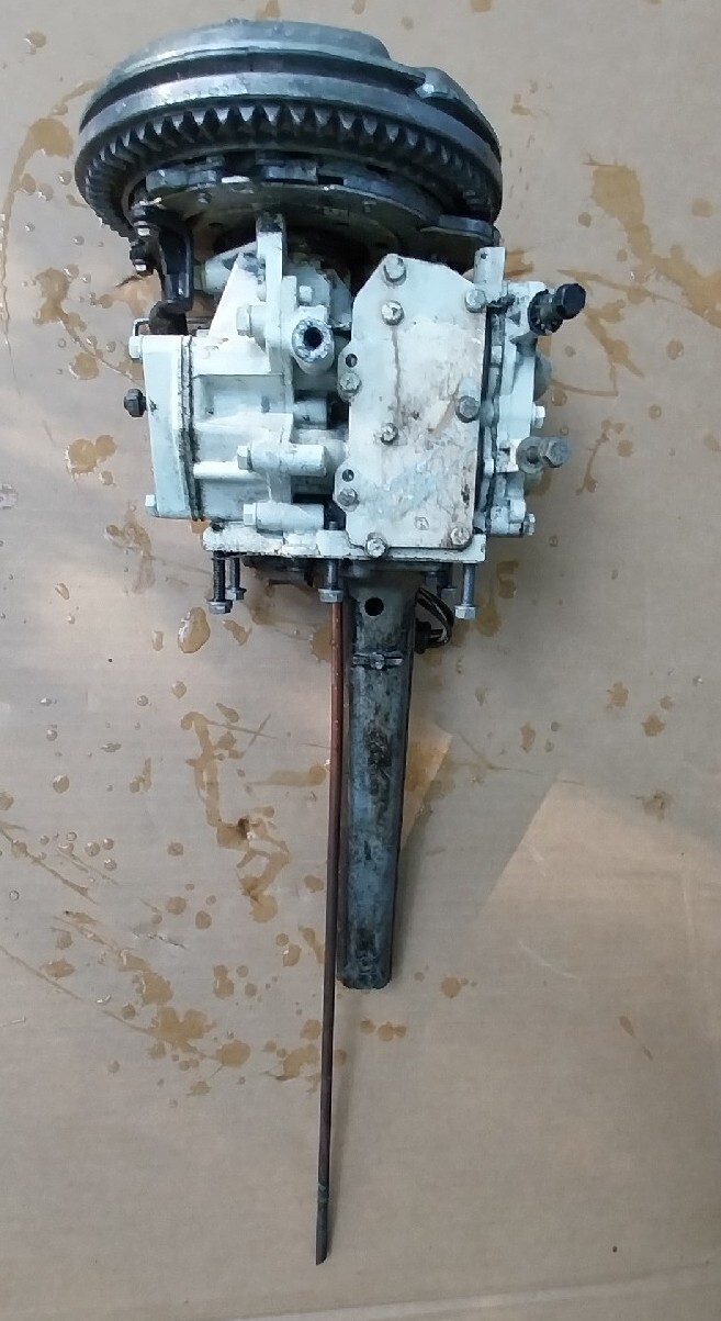 Johnson 389682 4.5 4.5HP Powerhead Engine Block Flywheel Magneto ...