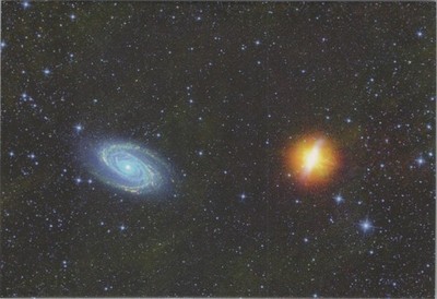 NASA Messier 81 and 82 Galaxies Space Postcard Photochrome 2017 6x4 | eBay