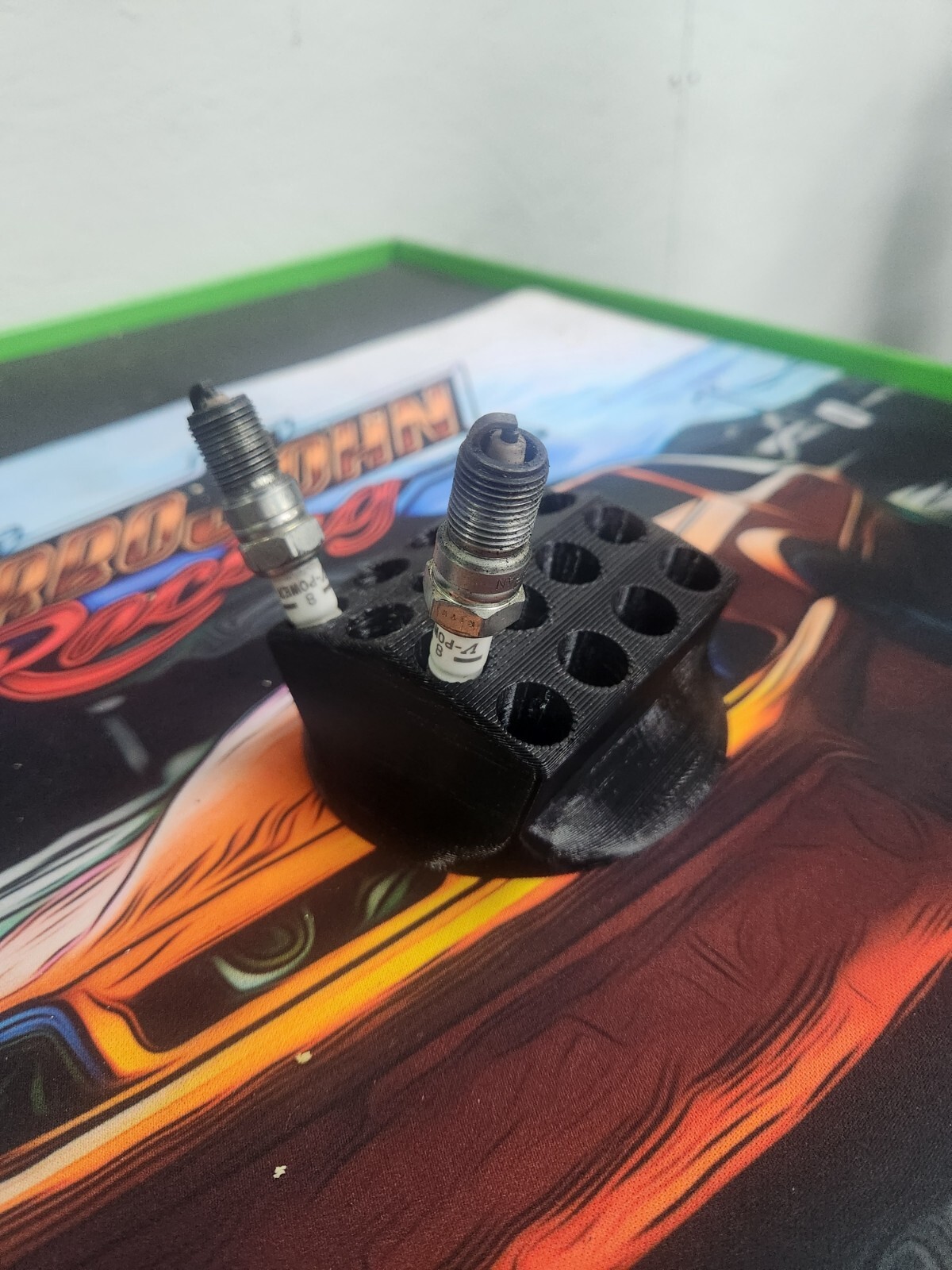 Spark Plug Holder Caddy V8 16 Plugg holder Tool Box Organization Tool ...