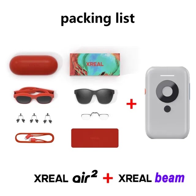 XREAL Air 2 Pro Smart AR Glasses | 3D VR Gaming | 330 inch Giant Screen ...
