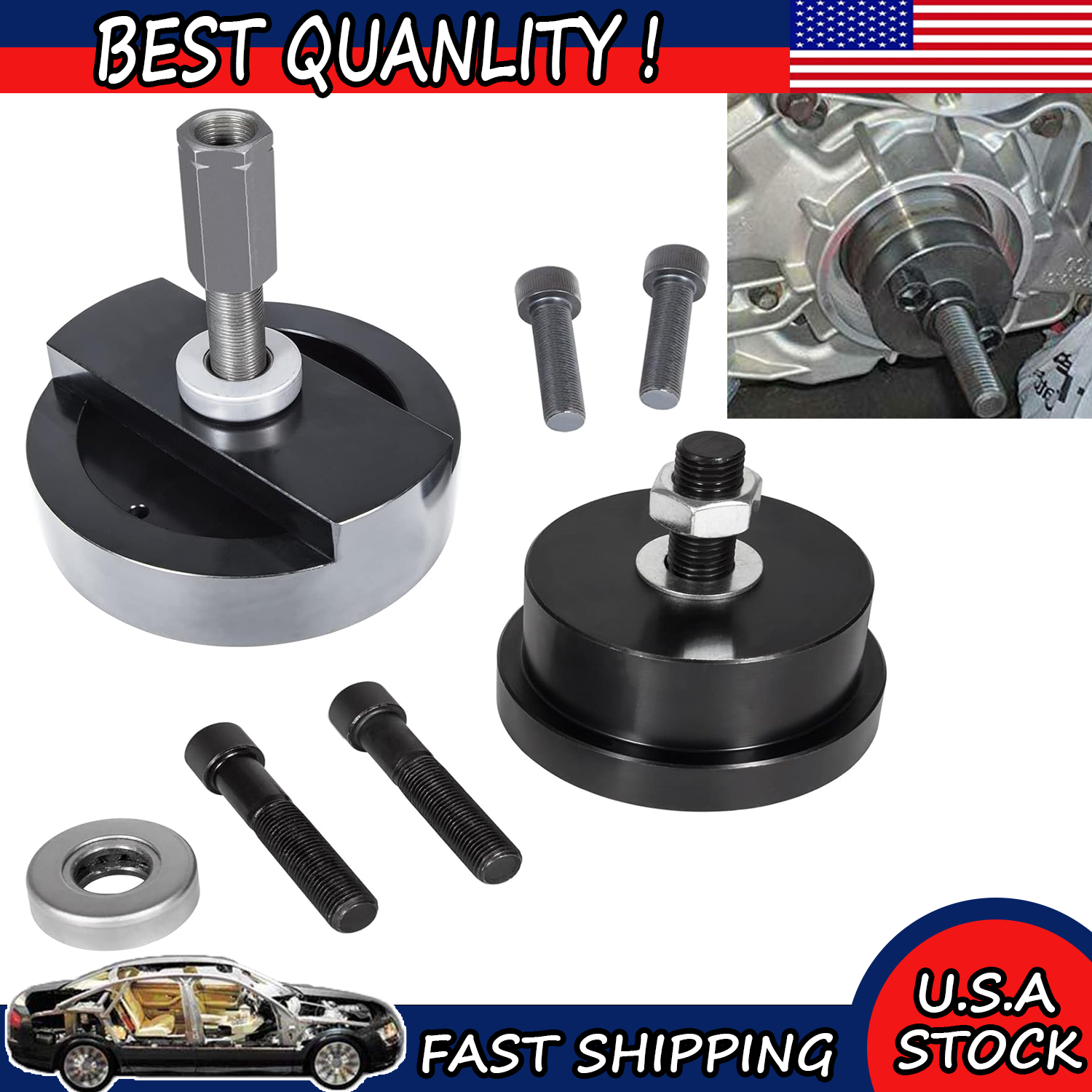Crankshaft Front & Rear Seal Installer Tool for Ford 4.5L,6.0L,6.4L ...
