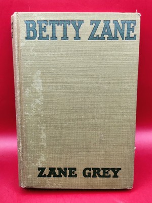 Vintage Betty Zane Book Novel by Zane Grey - 1903 | eBay